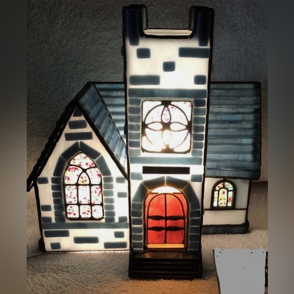 Holiday | Forma Vitrum Trinity Church Stained Glass Model Vintage Hard ...